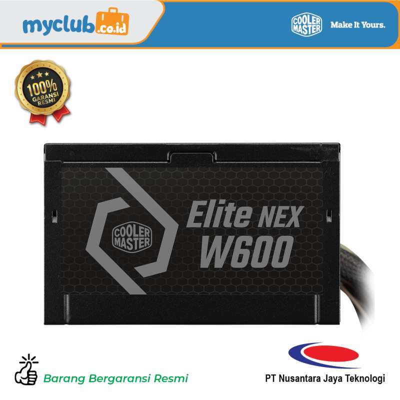 Jual Cooler Master Power Supply Elite NEX White W600 [MPW-6001-ACBW-BEU ...