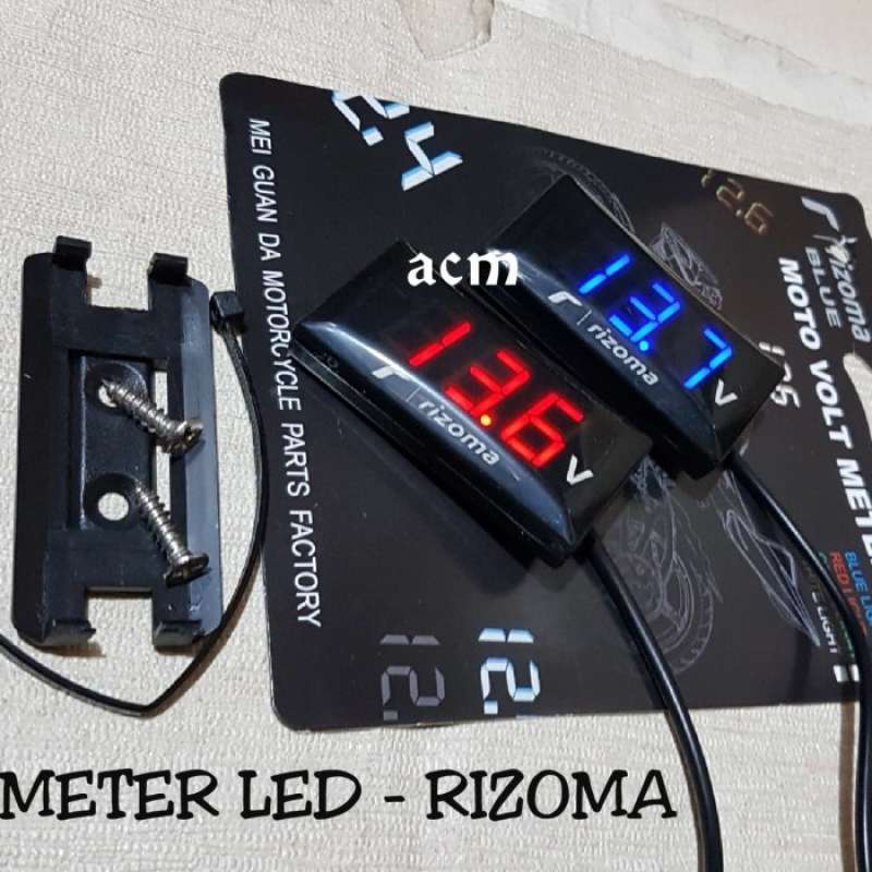 Jual Volt Meter Led / Alat Ukur Aki By Rizoma Di Seller Premier Market ...