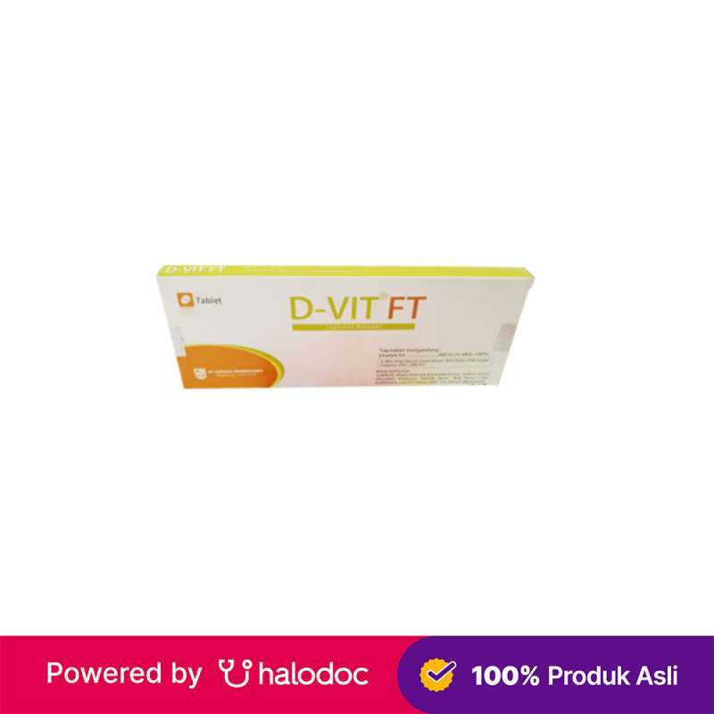 Jual D-vit Ft 400 Iu 10 Tablet Di Seller Apotek Halomedika Rancasari ...