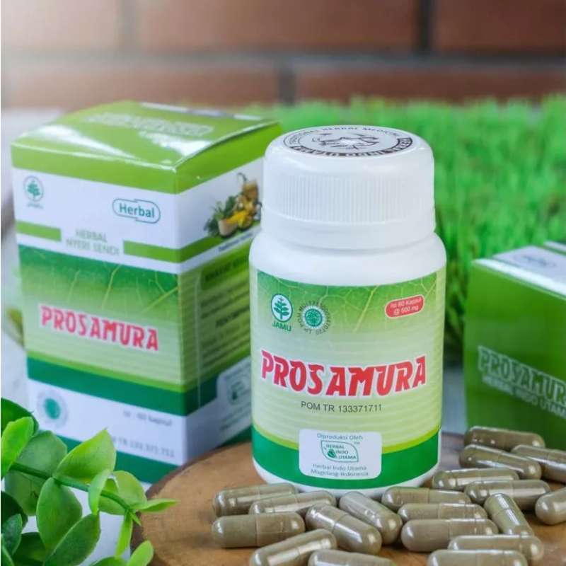 Promo PROSAMURA OBAT HERBAL ASAM URAT PERSENDIAN HERBAL INDO UTAMA ...