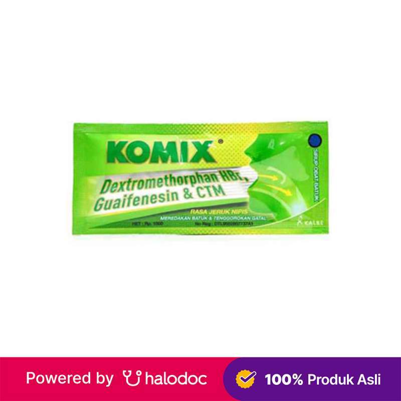 Jual Komix Rasa Jeruk Nipis Sachet 7 ml di Seller Apotek Amerta ...