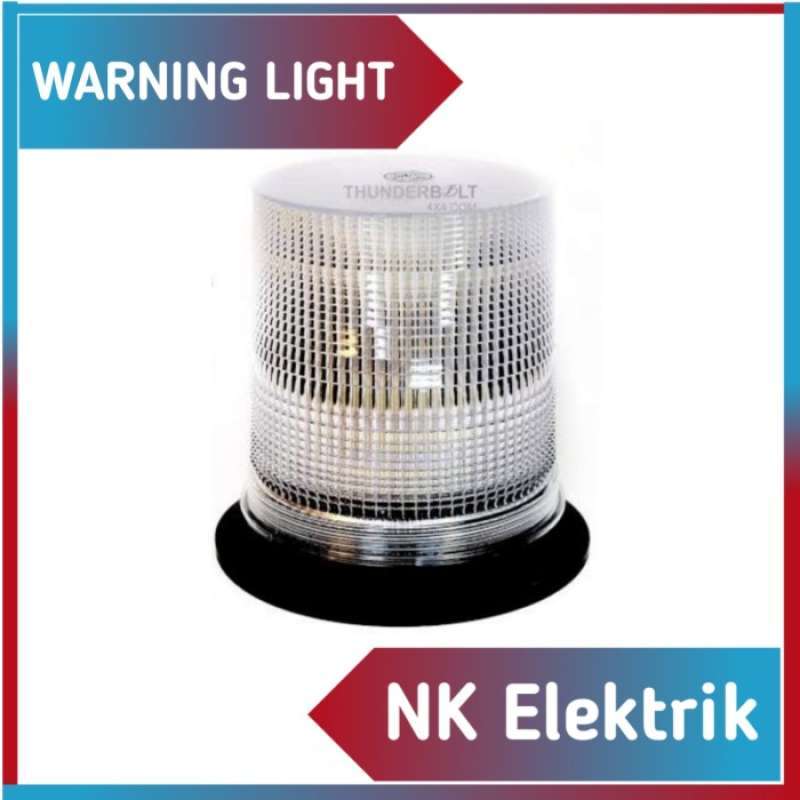 Jual Warning Light Thunderbolt / Flash Light 6 Inch / Lampu Darurat Di ...