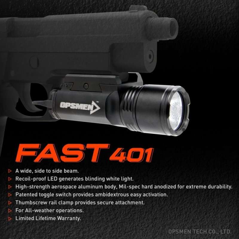 Promo Opsmen Fast 401 Flashlight Diskon 23% Di Seller Gogodan Store ...