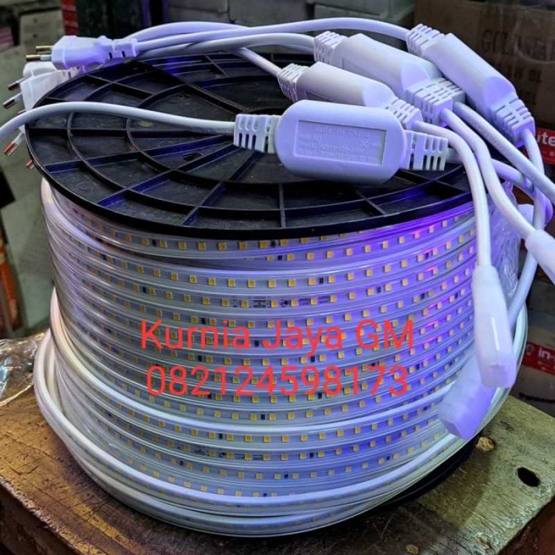 Promo Lampu Selang LED 120 Led 2835 100 Meter IP67 Strip Selang 120Led Diskon 23% di Seller ...