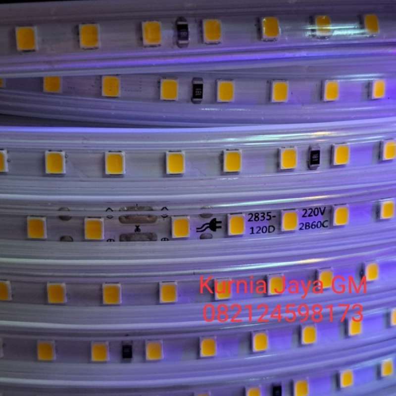 Promo Lampu Selang LED 120 Led 2835 100 Meter IP67 Strip Selang 120Led ...