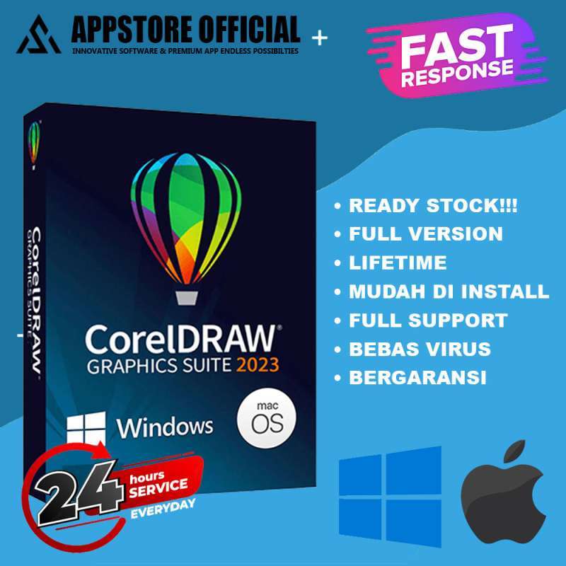 Jual CorelDraw Graphics Suite 2023 Full Version Lifetime di Seller Appstore - Sukamanah, Kota ...