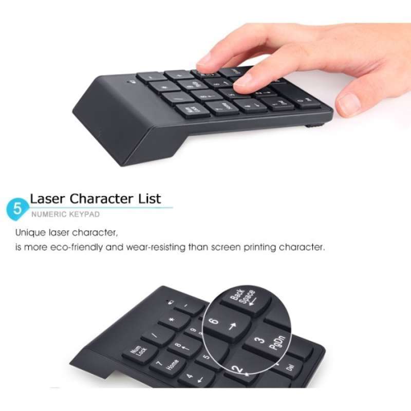 Jual Keyboard Numeric Numpad Angka Keypad Numerik Keyboard Wireless Numeric Di Seller Wellmart