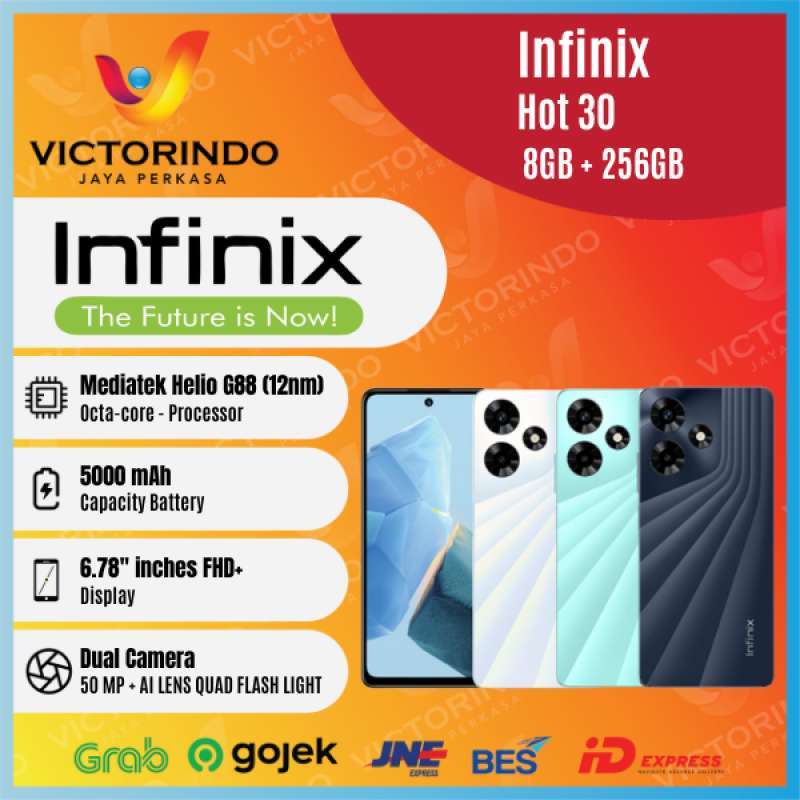 Promo Infinix Hot 30 ( 8GB + 256GB ) Garansi Resmi Diskon 5% di Seller ...
