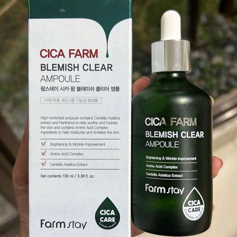 Jual Farm Stay Cica Farm Blemish Clear Ampoule 100ml Di Seller Mike And Leah - Serpong, Kota ...