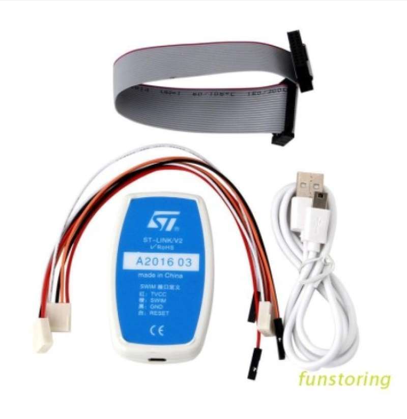 Promo St Link V2 St Link V2 Cn Stlink Emulator Stm8 Stm32 Original Diskon 33 Di Seller Farwa