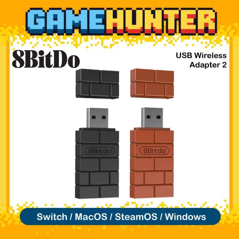 Jual 8BitDo USB Wireless Bluetooth Controller Adapter 2 di Seller ...