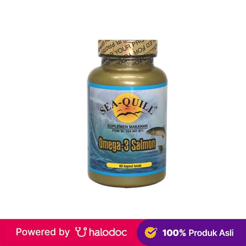 Jual Sea-quill Omega-3 Salmon 60 Kapsul Di Seller Apotik Adapotek Renon ...