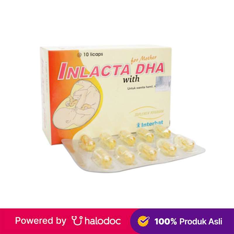 Jual Inlacta Dha 10 Kapsul Di Seller Apotik Adapotek Renon - Sumerta Kelod Atau Klod, Kota ...