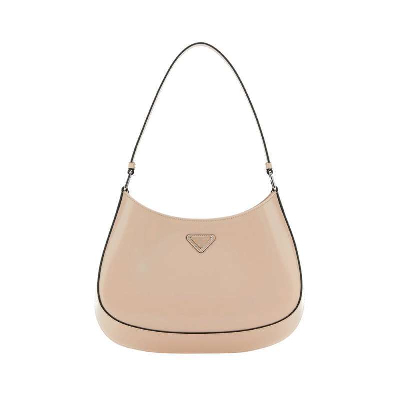 Promo Prada Cleo Brushed Leather Shoulder Bag Pink Diskon 32% di Seller ...
