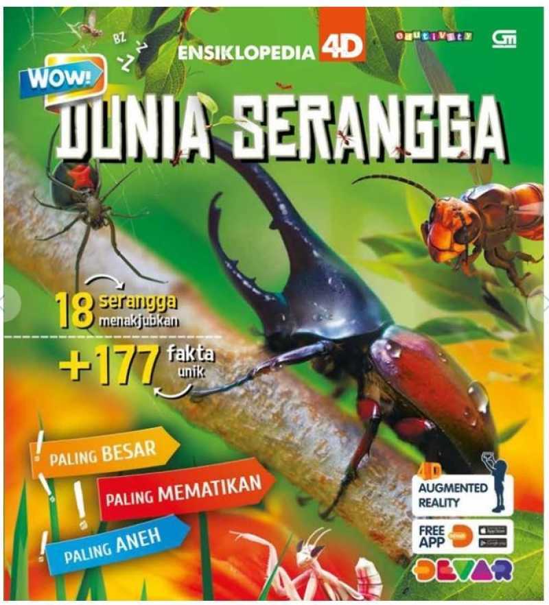 Promo Buku Ensiklopedia Anak 4D : Wow! Dunia Serangga - Devar ...