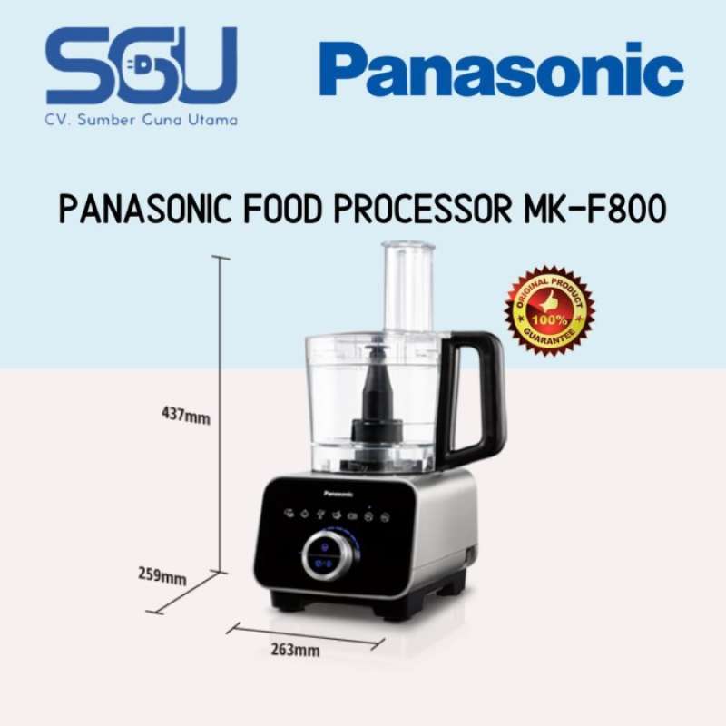 Promo Panasonic Mk-f800 Food Processor Diskon 20% Di Seller Banyak ...