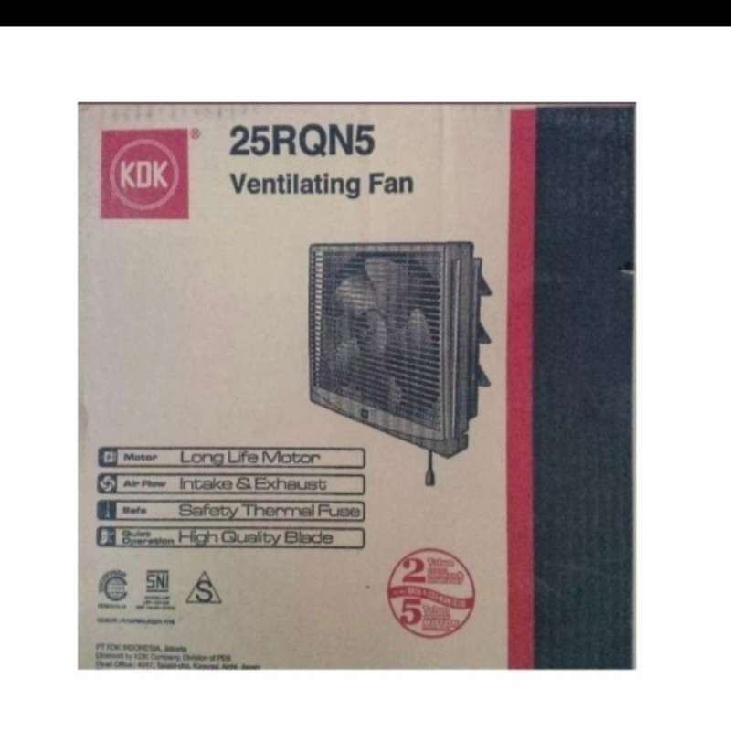 Promo Kdk Exhaust Fan Dinding 10 Inch/kdk Exhaust Fan Dinding 25 Rqn ...