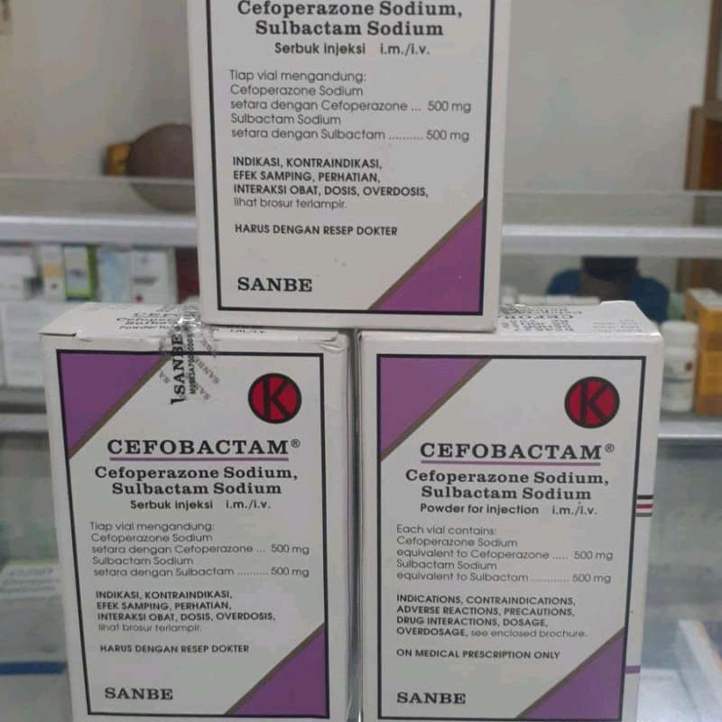 Jual New Seller Dijualcefobactam Injection Per Box Original Di Seller ...