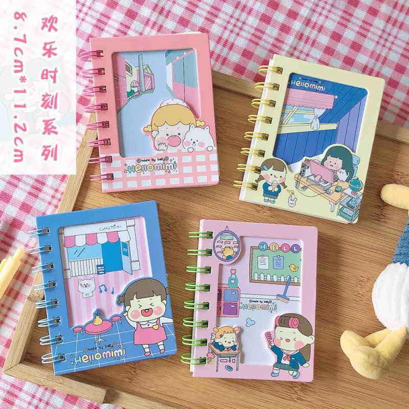 Jual Notebook Ring A7 Spiral Premium Tebal Motif Double Cover Cartoon ...