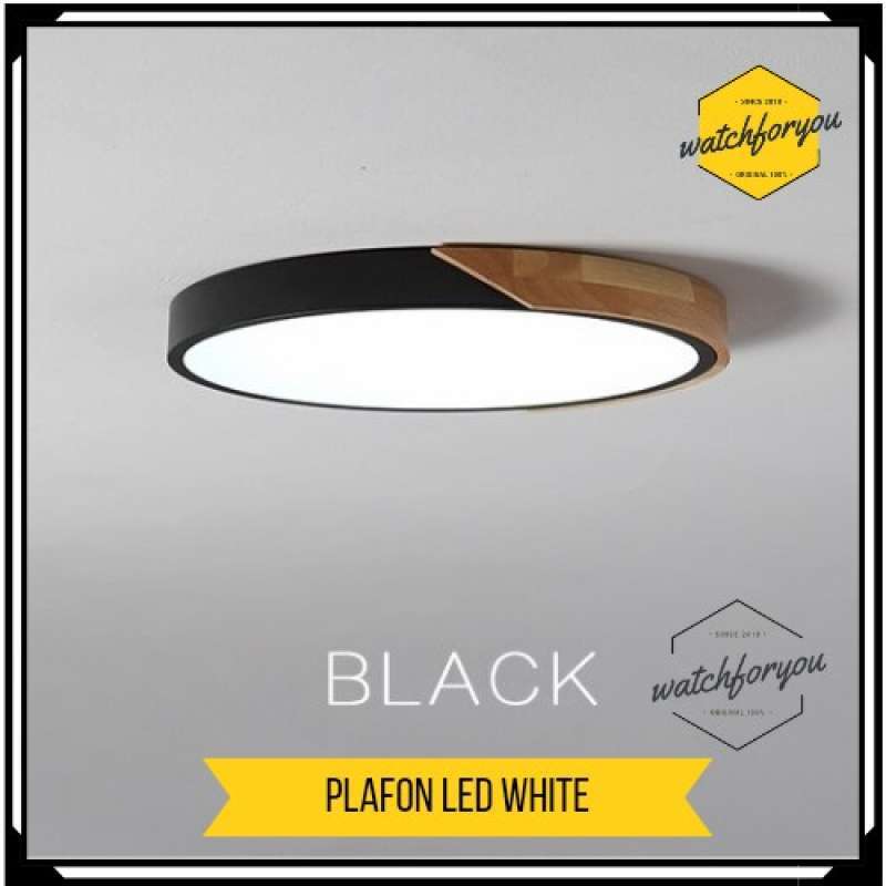 Promo LAMPU LED PLAFON ATAP RUMAH BULAT MINIMALIS MODERN LIGHT WHITE ...
