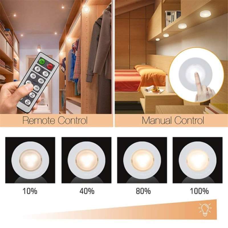 Promo Lampu Led Lemari Downlight Night Lamp Dimmable Touch Sensor ...