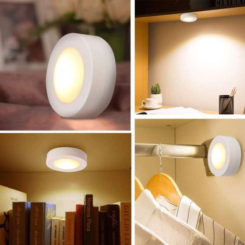 Promo Lampu Led Lemari Downlight Night Lamp Dimmable Touch Sensor ...