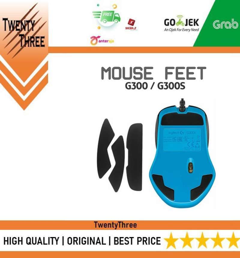 Jual Mouse Feet Logitech G300 G300s Alas Kaki Glide Replacement Pengganti Di Seller Super Hemart ...