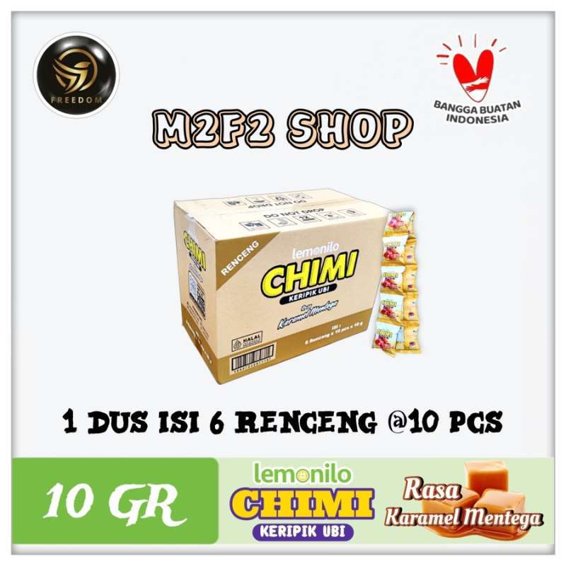 Promo Lemonilo Chimi Kripik Ubi Rasa Karamel Mentega Sachet - 10 gr (Kemasan Karton) Diskon 17% ...