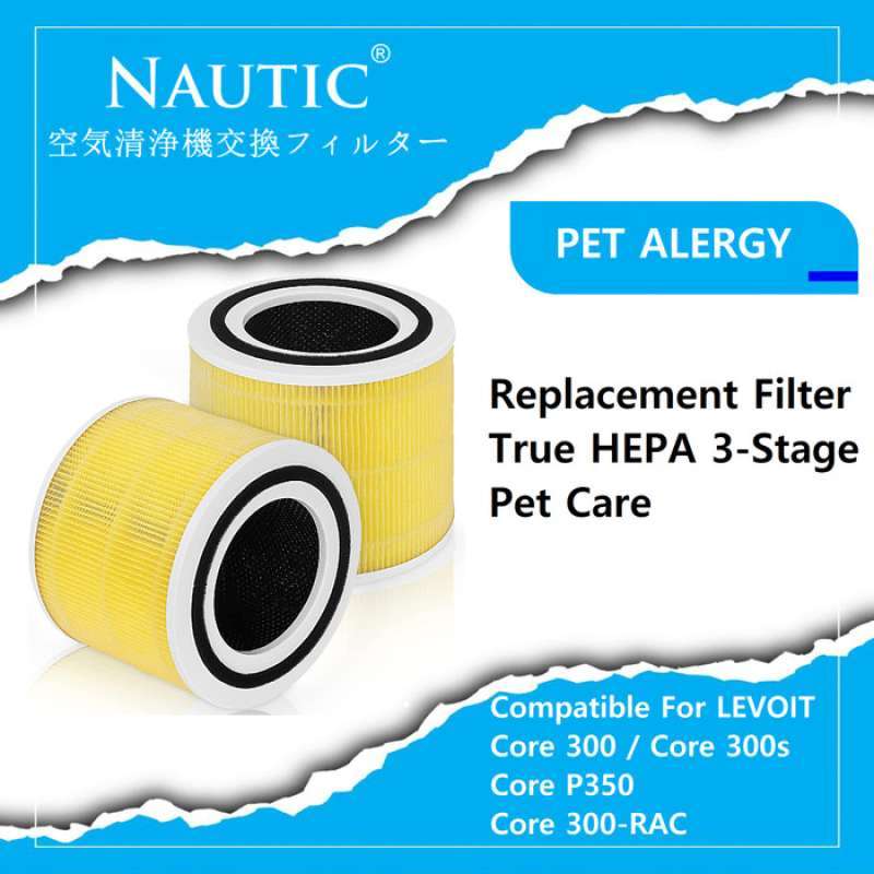 Promo Levoit Core 300 Air Purifier Replacement For Filter Pet Allergy ...
