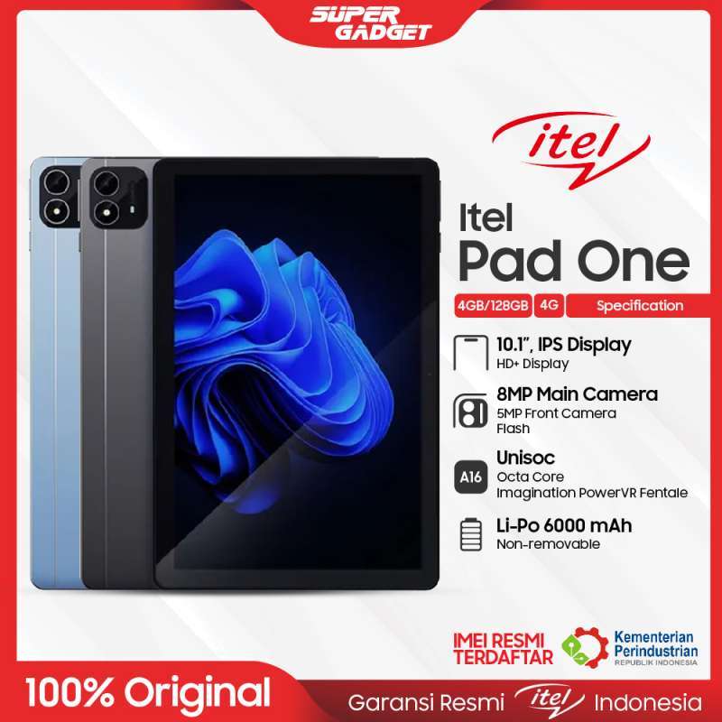 Promo iTel Pad One 4/128 GB RAM 4 ROM 128 GB Tablet Tab Pad 1 Android Original Diskon 18% di ...