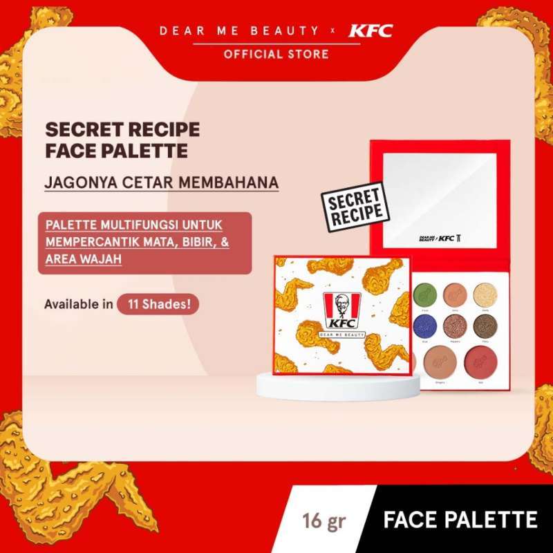 Jual - Dear Me Beauty X Kfc Secret Recipe Face Palette Di Seller ...