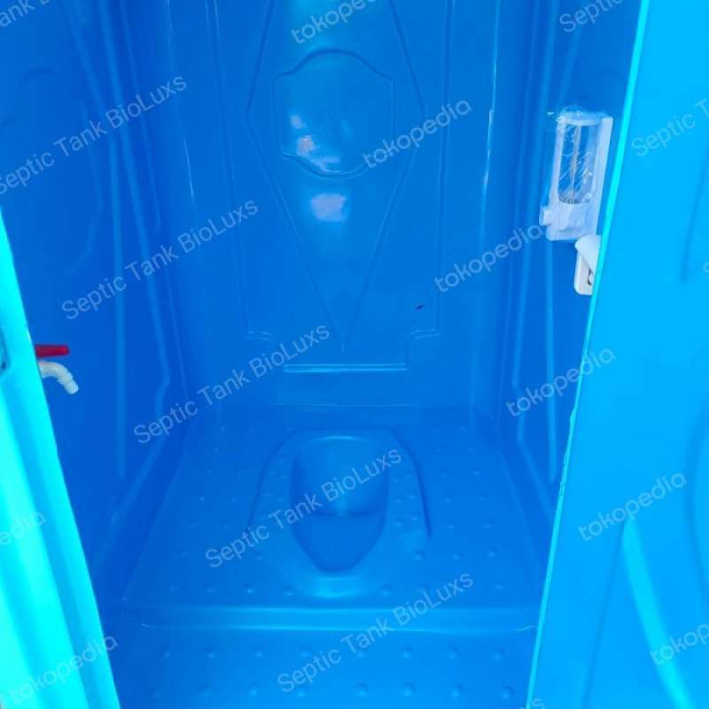 Promo Toilet portable WC jongkok bioluxs biru frp Diskon 23% di Seller ...