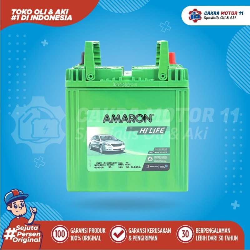 Promo New Aki Apv Amaron Hilife Ns 40z / 42b20r 35ah Diskon 12% Di ...
