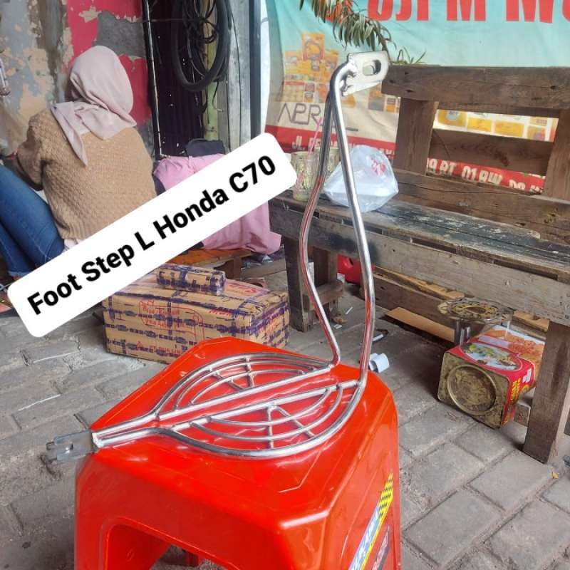 Jual Postep Foot Step Stabilizer Honda C70 C50 C700 C800 Pispot Tebal ...