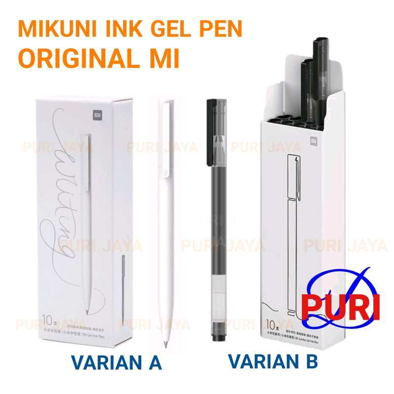 Jual Premium Mikuni Gel Ink Pen Pulpen Original Ballpoint Mi Xiaomi di ...