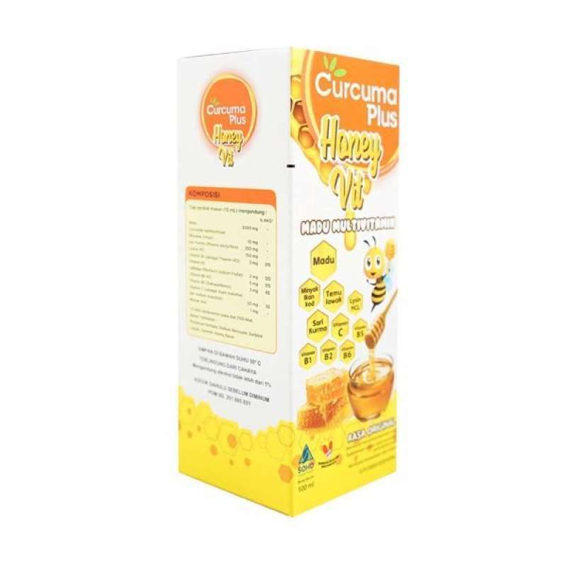 Jual Curcuma Plus Honey Vit Original 100ml (1 Pcs) Di Seller K24 Klik ...