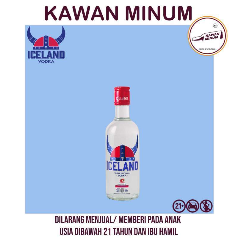 Jual Iceland Vodka Lychee 350ml Di Seller Kawan Minum Official Store ...