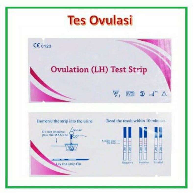 Jual [EXP 2025] 1 PCS ALAT TES MASA SUBUR OVULASI / LH OVULATION TEST ...