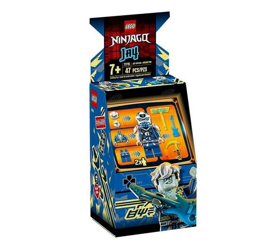Jual Lego Ninjago - 71715 Jay Avatar Arcade Pod Set Building Kid Toys ...