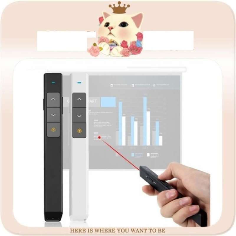 Promo Remote Pen Presenter Office Power Point Presentation PPT Laser Pointer Diskon 23% di ...