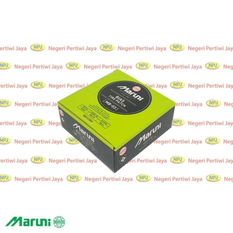 Promo Maruni Bias Tire Patch Mb-03 Box - Karet Tambal Ban Tubeless Diskon 23% Di Seller Rakki ...