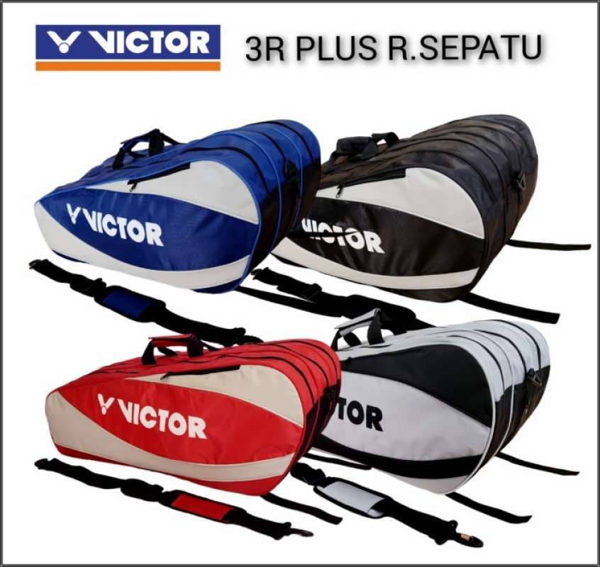 Promo Tas Raket Ransel 3r Vic Plus Badminton Bulutangkis - Biru - Hitam ...