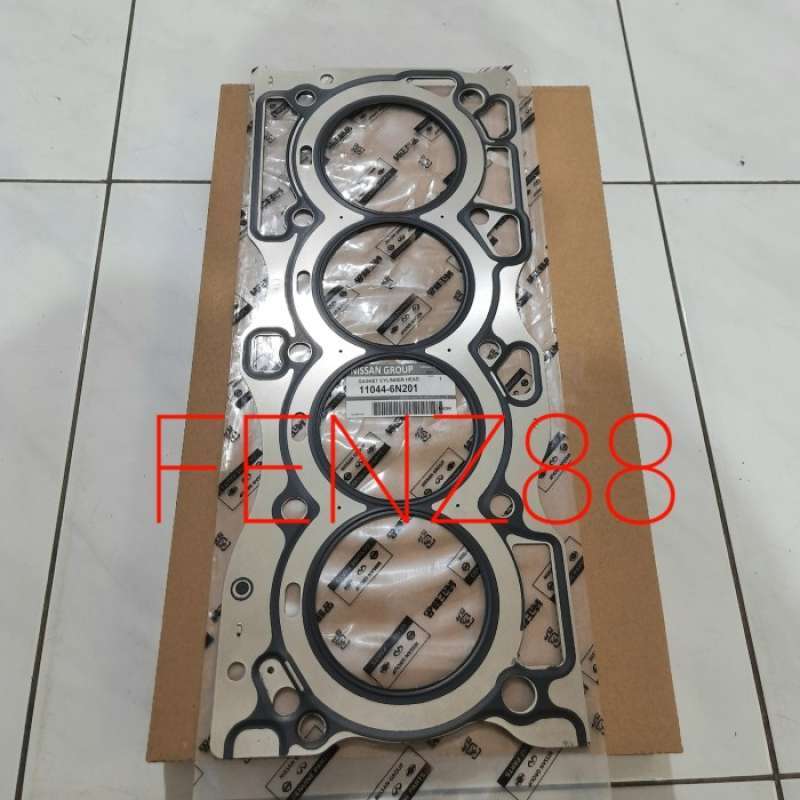 Jual paking cylinder head paking only xtrail T30 - serena C24 QR25DE plat di Seller Terpercaya ...