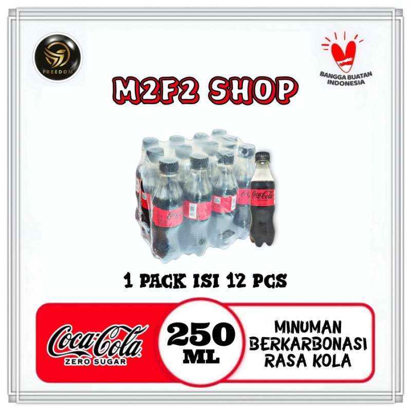 Jual Coca Cola Zero Sugar Minuman Bersoda Botol Plastik Pet - 250 ml ...
