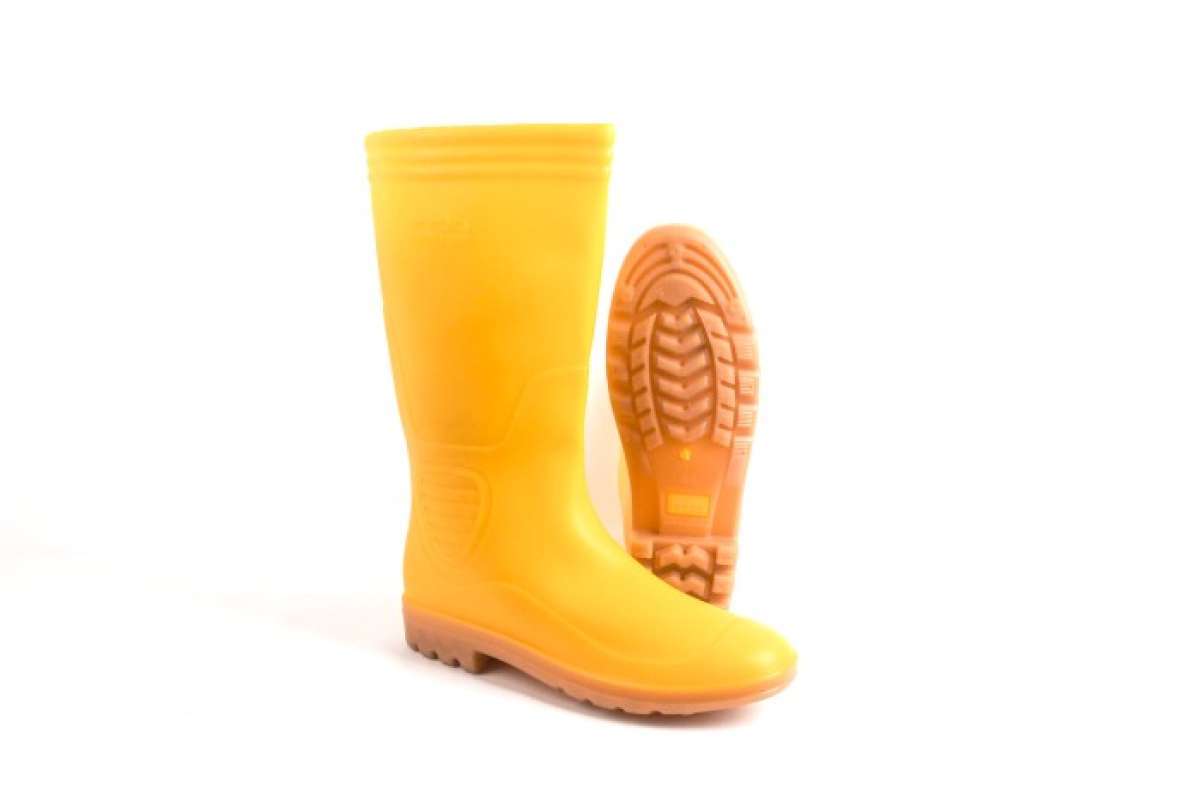 Promo Sepatu Boot Tinggi Ando Kuning Kontruksi Proyek - 39 - 43 Diskon ...