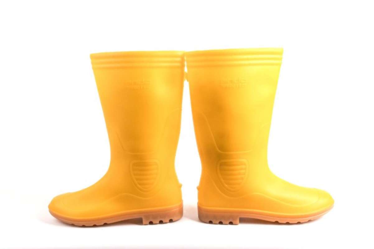 Promo Sepatu Boot Tinggi Ando Kuning Kontruksi Proyek - 39 Diskon 2% di ...