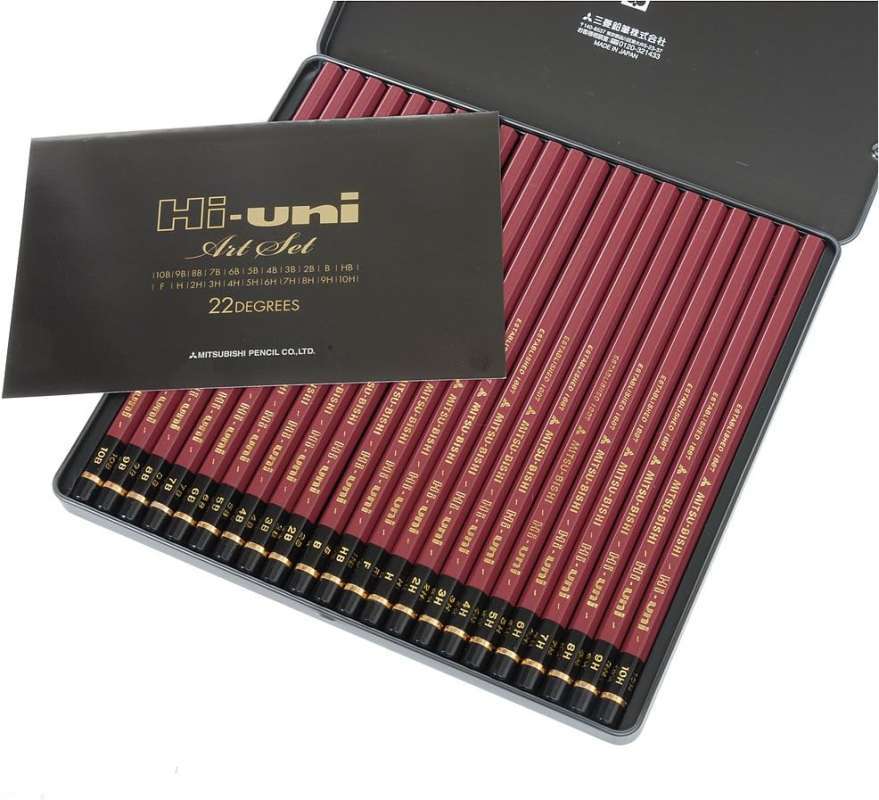 Jual Mitsubishi Hi-uni 22 Piece Pencil Art Set Di Seller Namawarna - Sukarasa, Kota Bandung | Blibli
