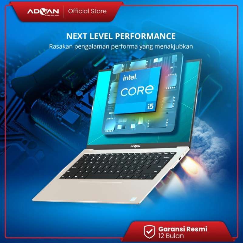 Jual ADVAN Laptop Work Pro i5-1035G7 8GB 256GB SSD 14 IPS W11 Workpro ...