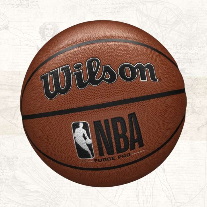 Jual Bola Basket Wilson Nba Forge Pro Indoor / Outdoor Size 7 - Brown ...