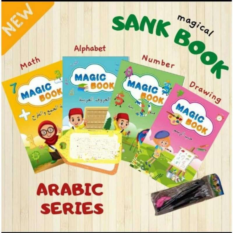 Promo arabic sank magic book hijaiyah Diskon 29% di Seller Onic Shop ...